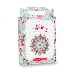 Abbie's Pack 7 English Paper Piecing Kit by Sue Daley for Patchwork ...