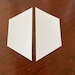 Half Hexagon English Paper Piecing (100) by Sue Daley Designs - Etsy
