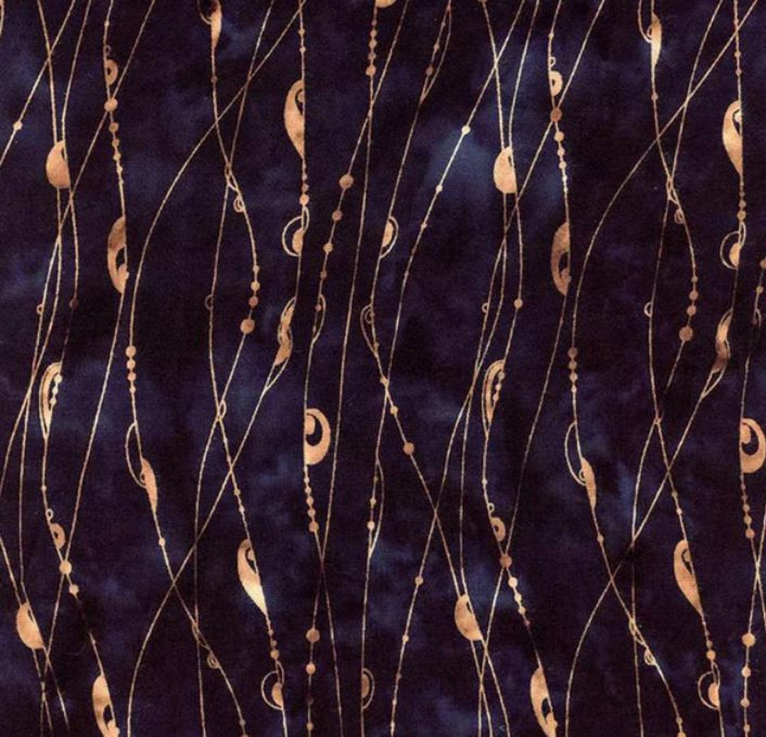 String Theory Batik RAYON by Riley Blake Designs BTR23130-168 Black ...