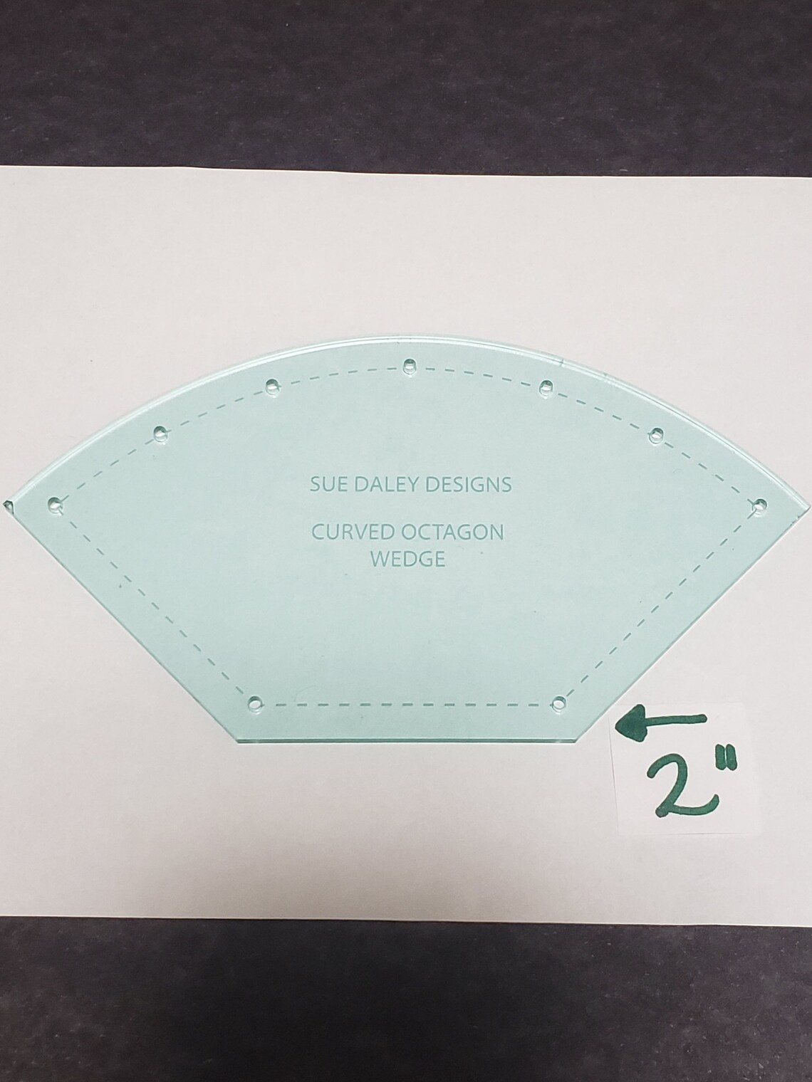 Curved Octagon Wedge EPP Papers (100) by Sue Daley Designs - Etsy