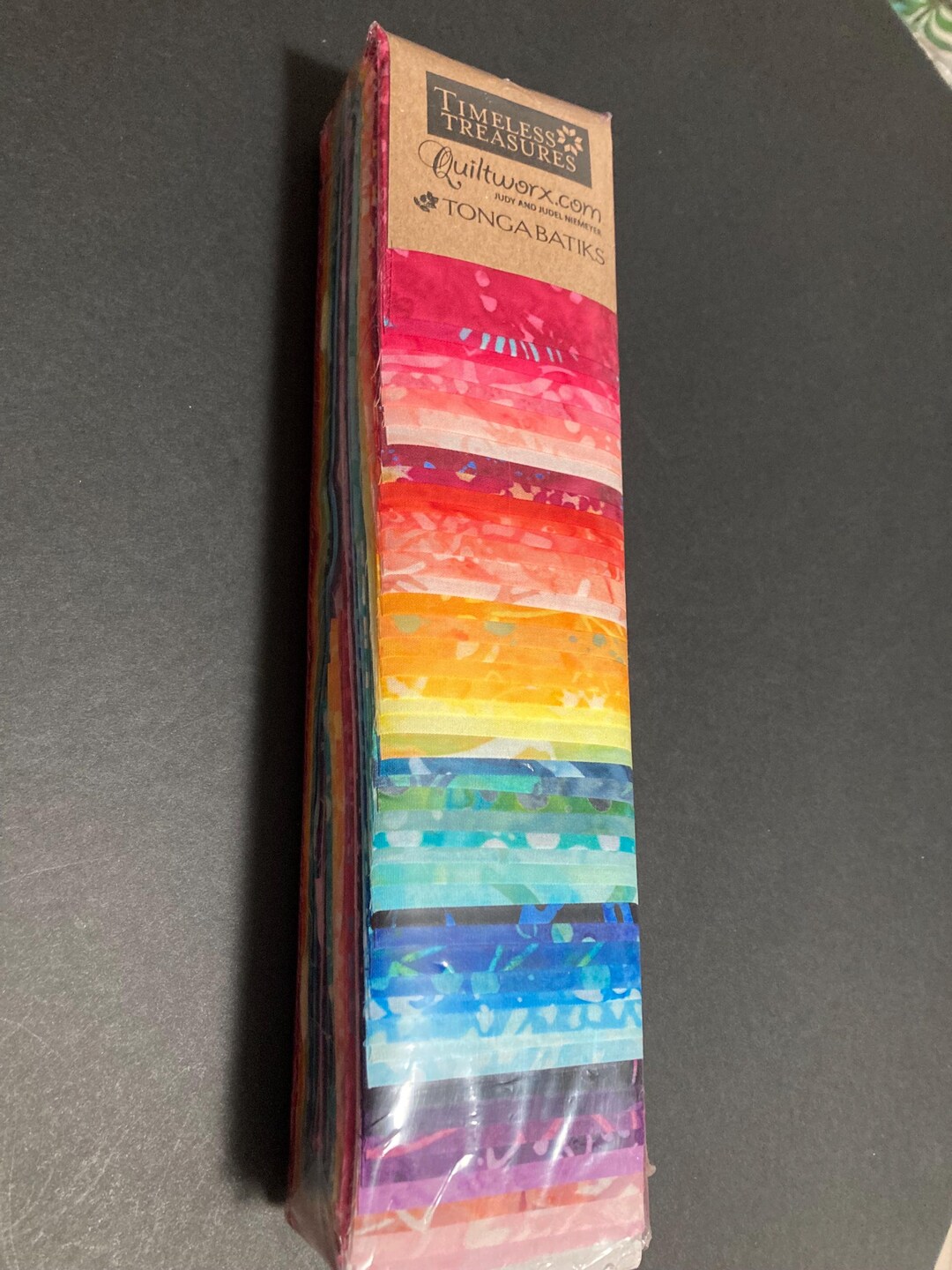 Tonga Batik Strip 48 Pc 2-1/2” Strips by Judy Niemeyer for Timeless ...