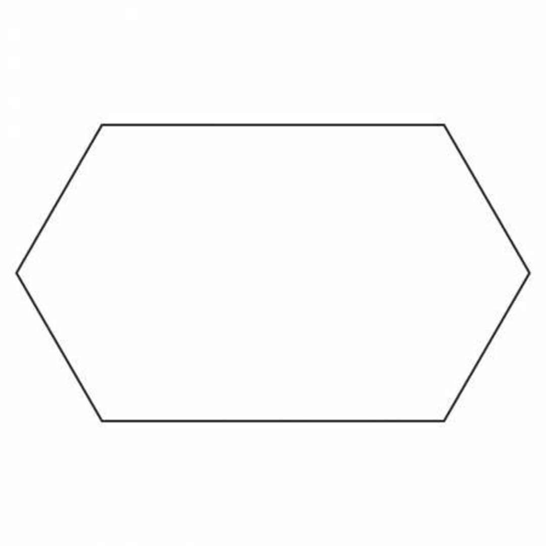 2" X 1" Lozenge Papers (100) With Template Option by Sue Daley Designs ...