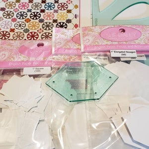 Wagon Wheels Applique & English Paper Piecing Quilt Kit by Sue Daley - Patchwork With ...