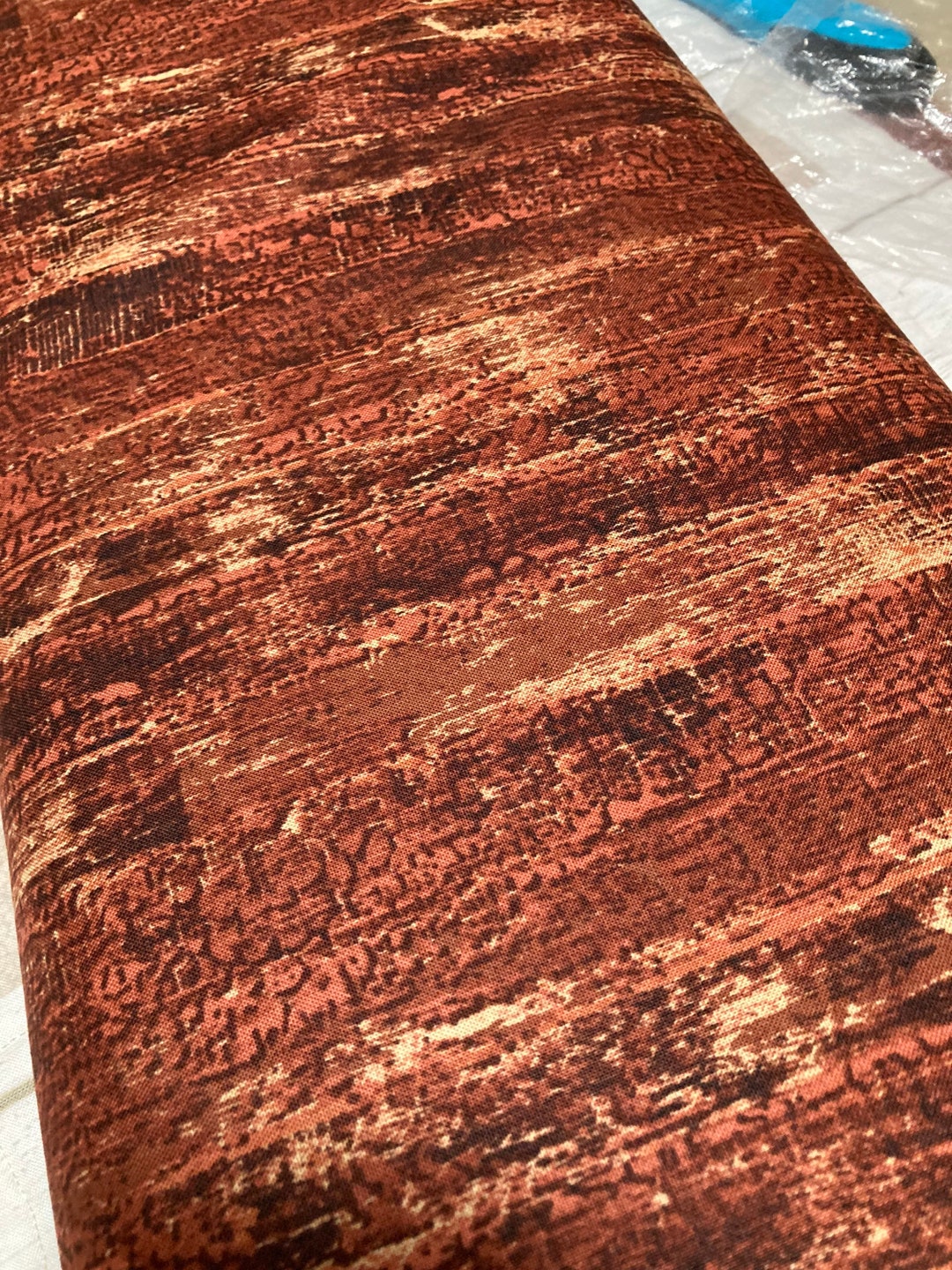 Paisajes naturales de Northcott Fabrics 21650-24 Rojo - Etsy México