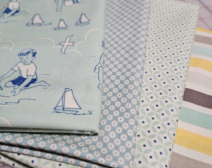 Seaside by October Afternoon for Riley Blake Designs 3.4 Yd Bundle - Etsy