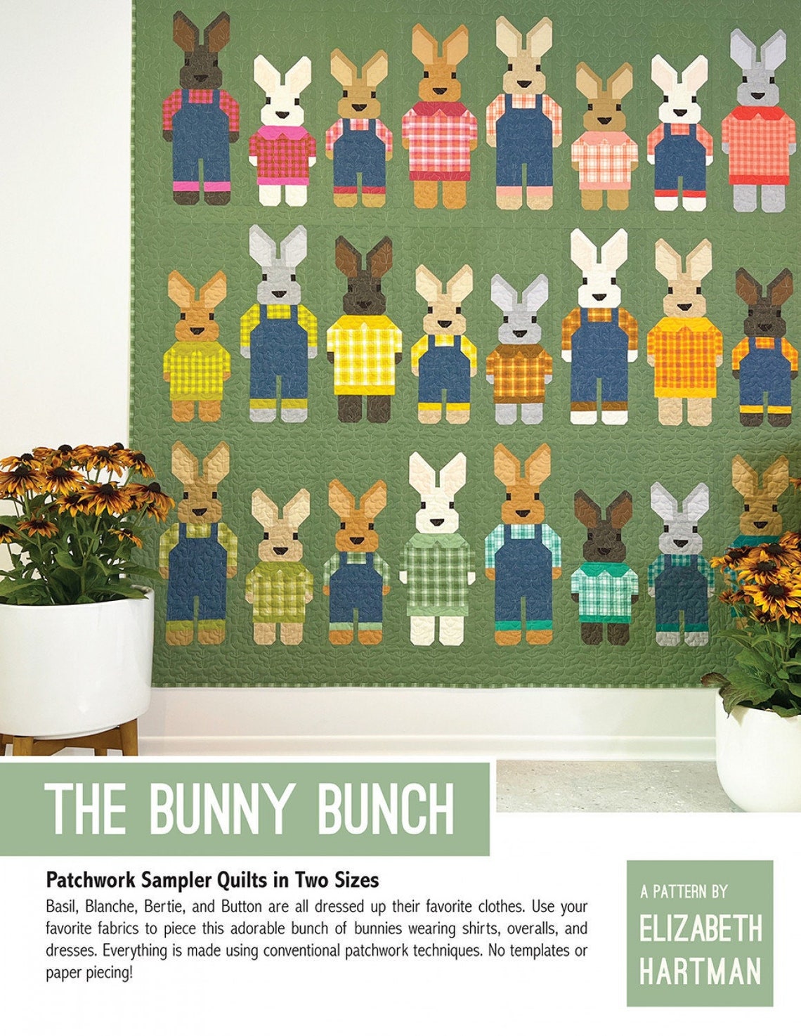 The Bunny Bunch Quilt Pattern by Elizabeth Hartman - Etsy