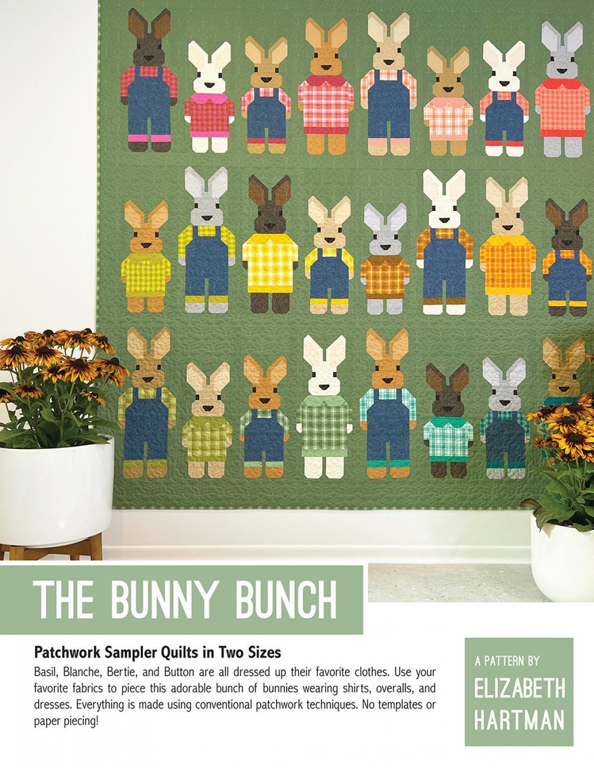The Bunny Bunch Quilt Pattern by Elizabeth Hartman - Etsy