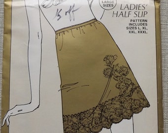 Half slip pattern | Etsy