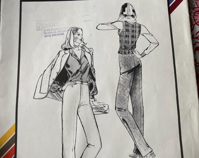 Ann Person Design Classic Pants, Hip Sizes 30-46 Complete Uncut/ff ...