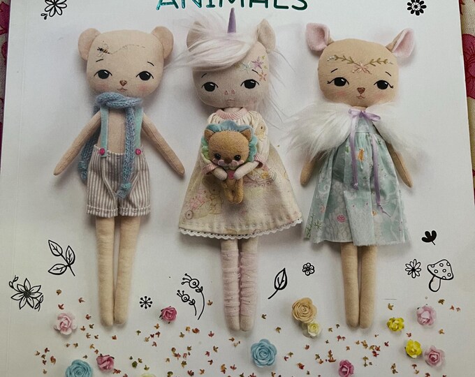 Gingermelon’s Embroidered Animals by Shelly Down 127 Pages Heirloom ...