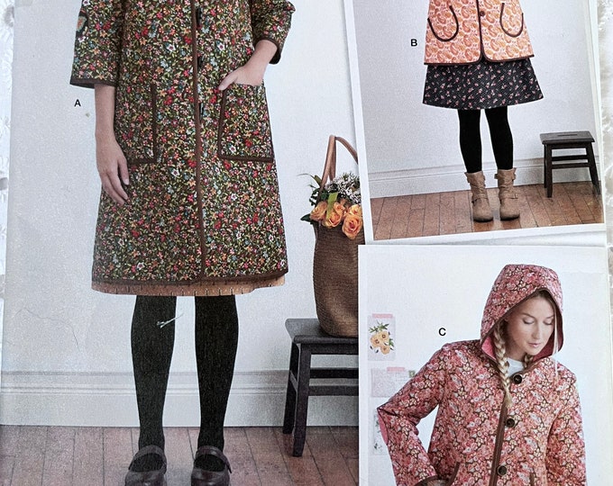 Dottie Angel Design Coat and Jacket, Sizes XS-XL Simplicity Sewing ...