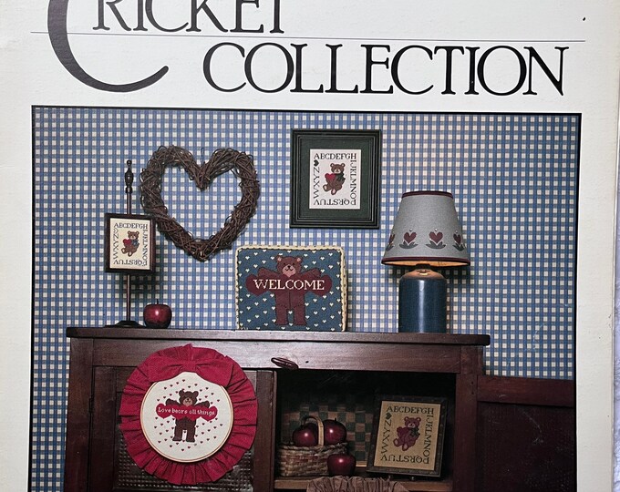 The Cricket Collection Number 1 Cross Stitch Instructions Only Karen ...