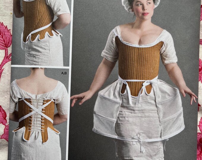 American Duchess 18th Century Corset, Shift & Panniers, Sizes 4-12 ...