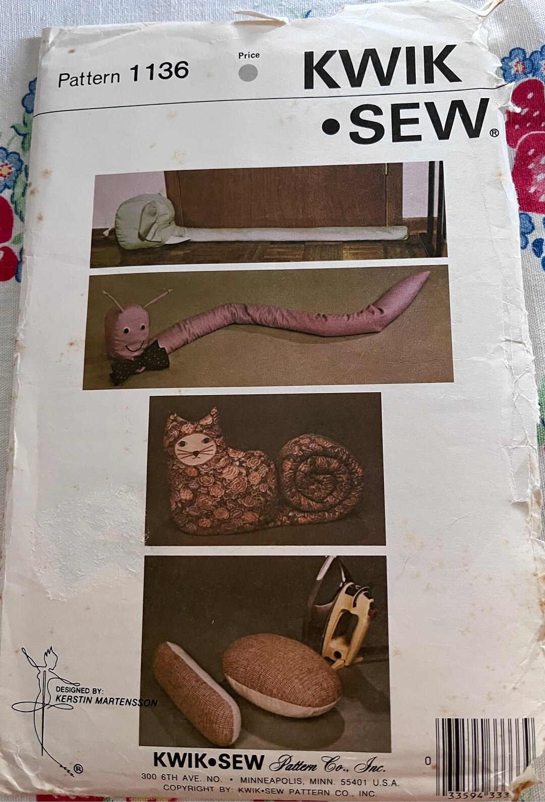 Draft Stoppers Incl Cat, Elephant, Pressing Ham Complete Uncut/ff Kwik ...