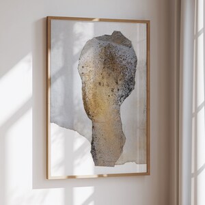 Woman Silhouette, Abstract Modern Art Print, Figurative Minimalist Art ...