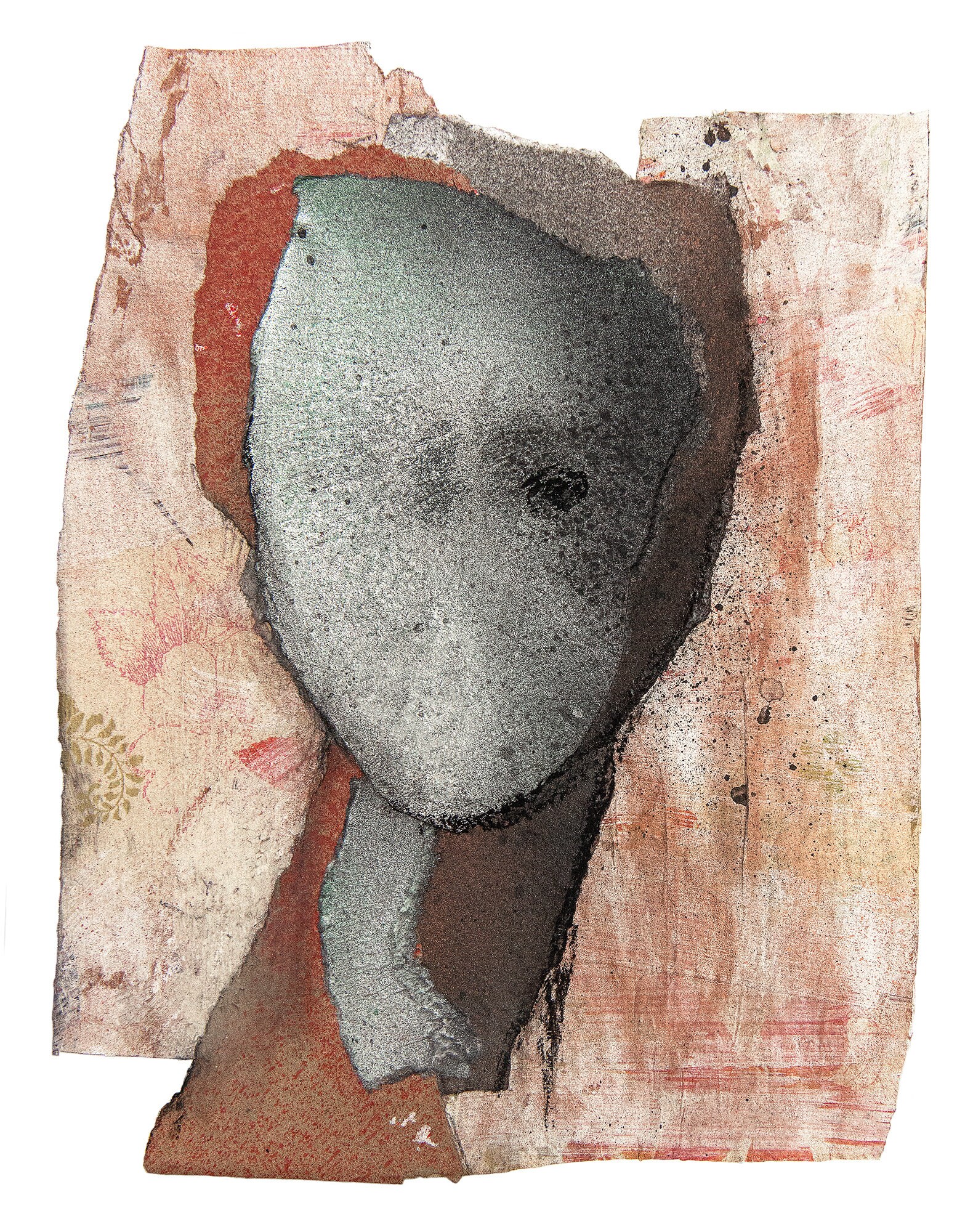 Nostalgia Abstract Woman Art Print Female Silhouette - Etsy