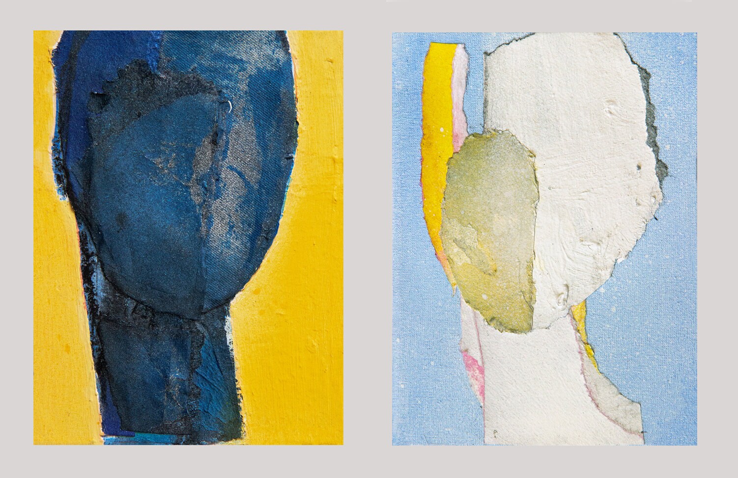 Deep Shadow Man Head Contemporary Modern Art Print Large | Etsy