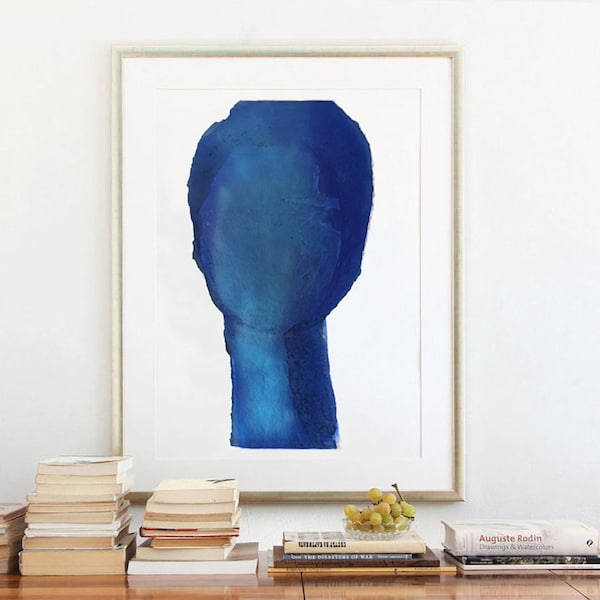 Cobalt Blue Art - Etsy