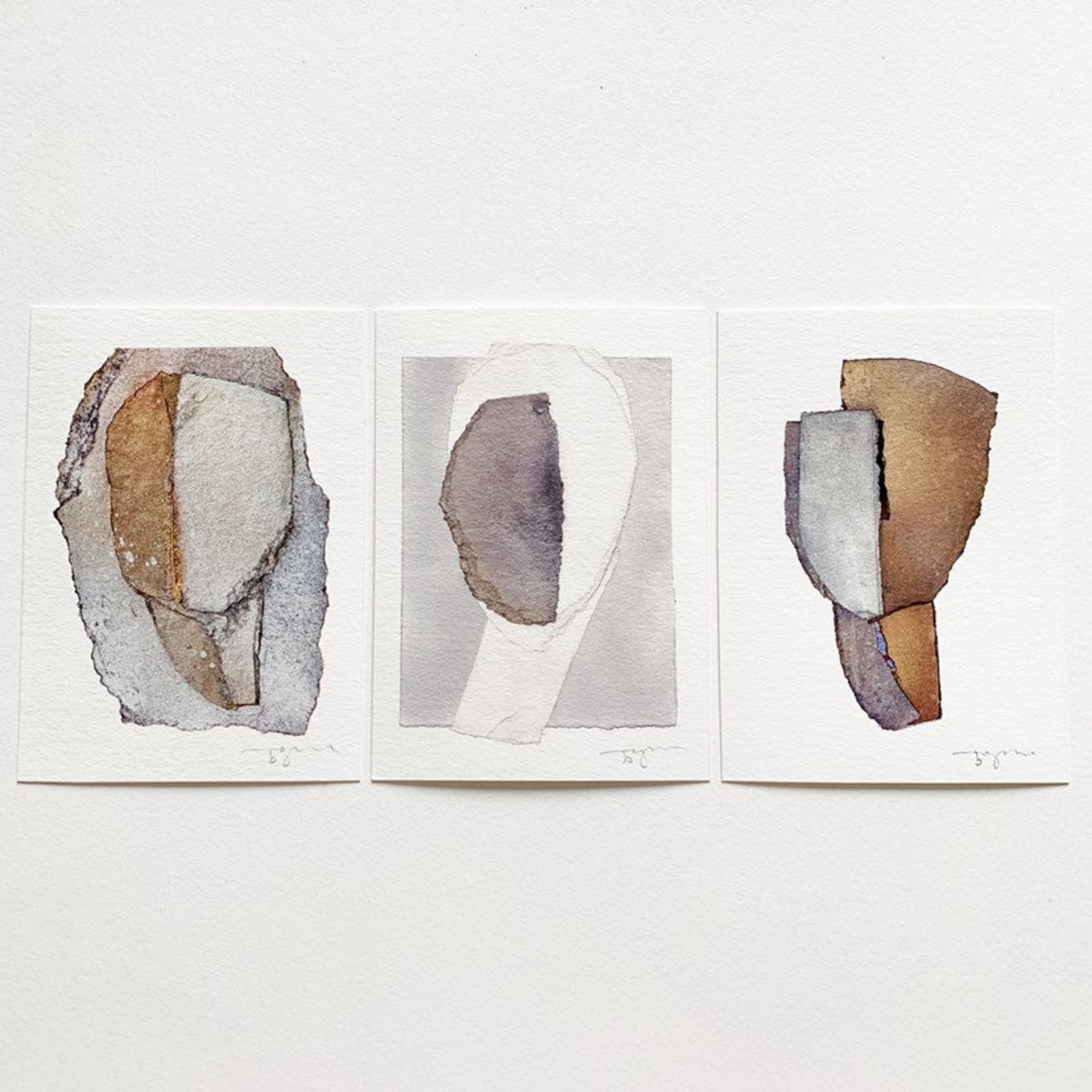 Minimalist Grey Art Print Abstract Artwork of Original Smooth - Etsy