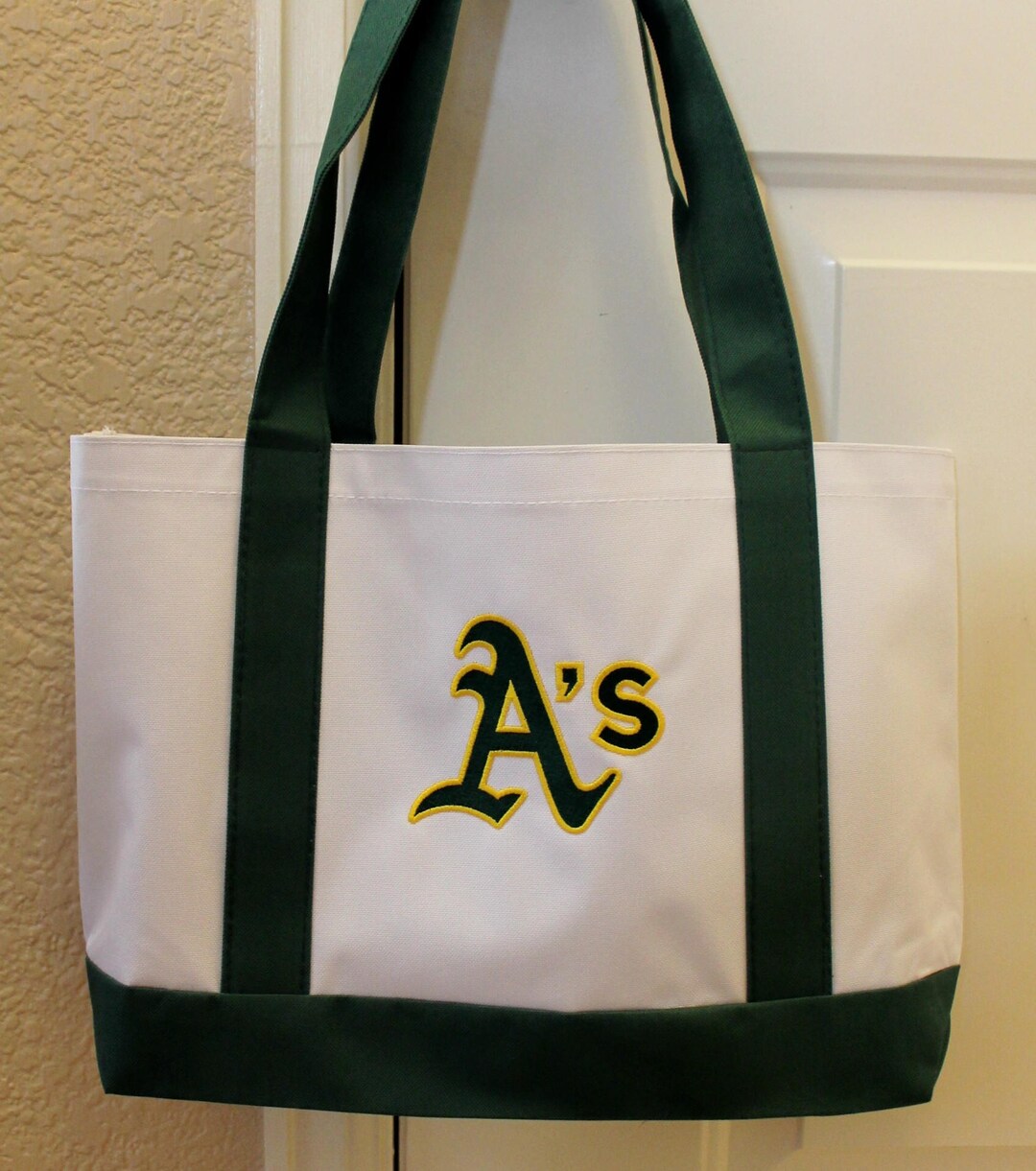 Embroidered Athletes A's Tote Bag - Etsy