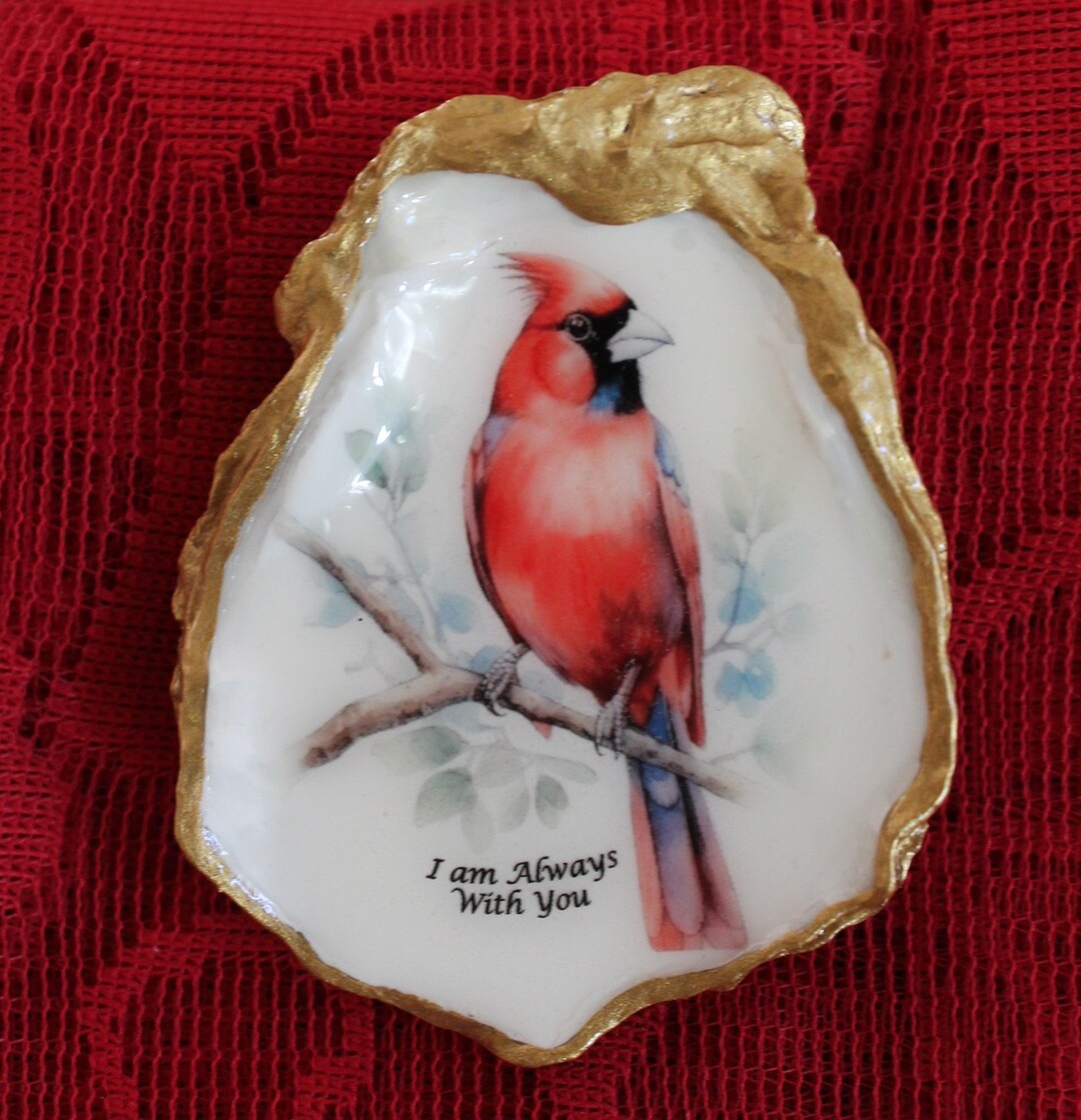 Cardinal Oyster Remembrance Shell B14 - Etsy