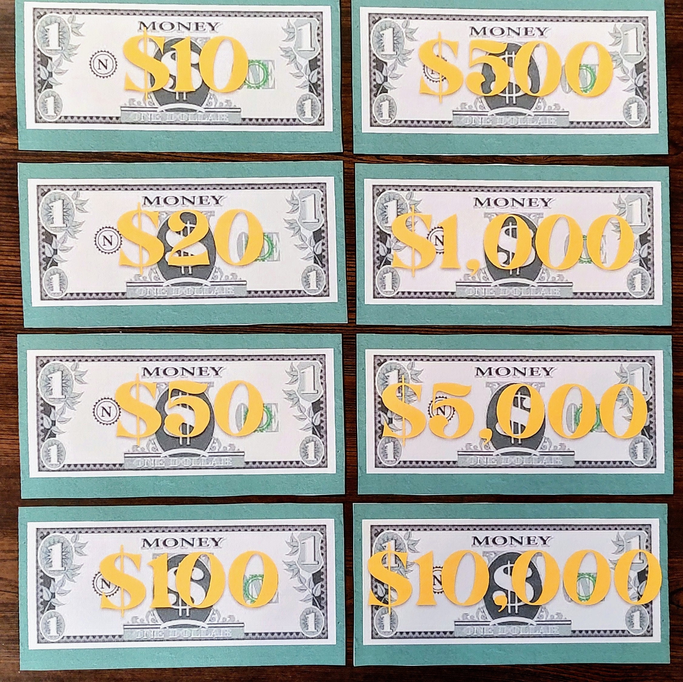 Cash Place Holders for A6 Cash Envelopes Printable Fits in - Etsy