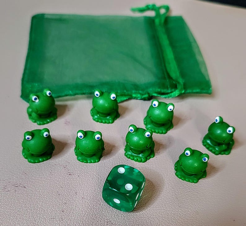 Feeling Froggy Saving Challenge Game | 7 1/2 X 5 1/2 | Laminated With ...