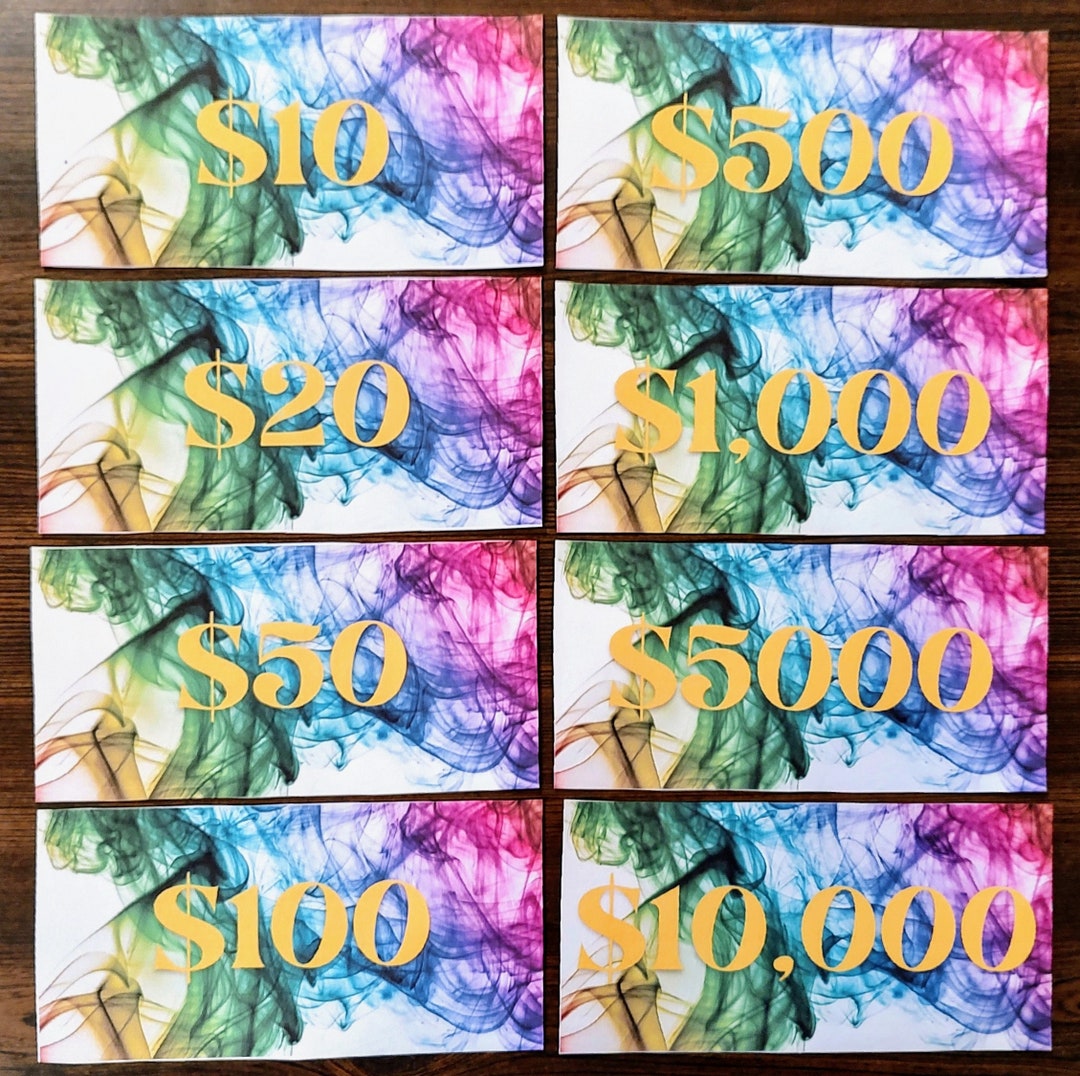 Cash Place Holder Cards for A6 Cash Envelopes | Printable | Fits in A6 ...