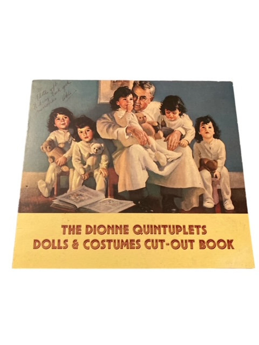 Paper Doll Book , 1984 , Complete ,uncut , DIONNE Quintuplets , Paper ...
