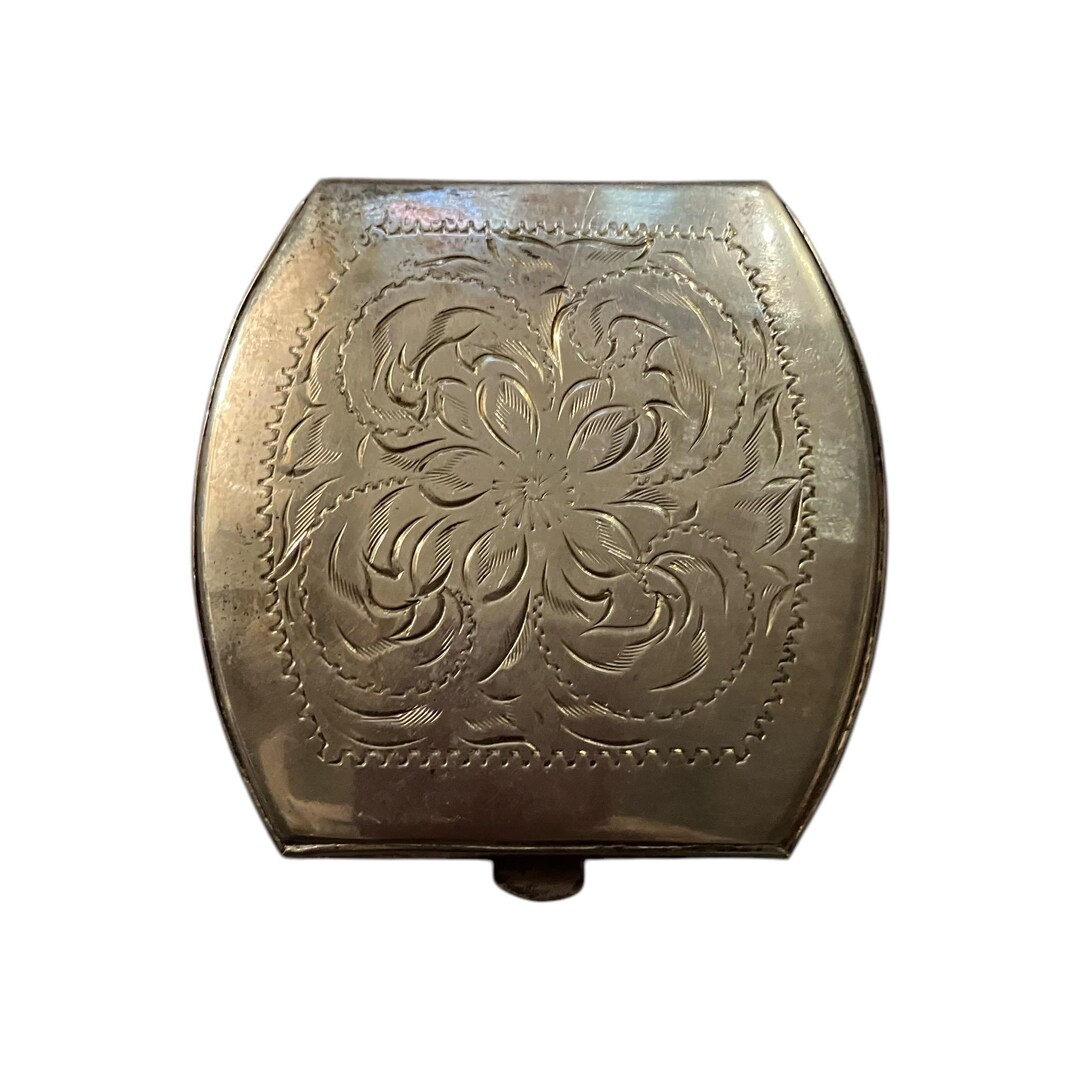 Sterling Marked , Silver , Compact , Art Deco , 1930s - Etsy