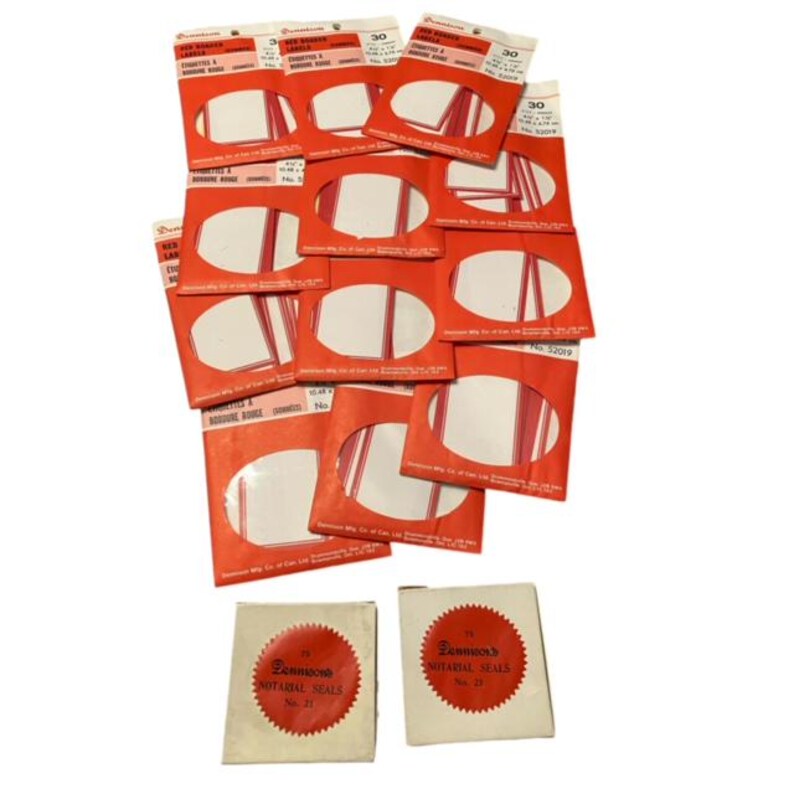 Vintage, Dennison, Labels , Stickers ,1960s ,NOS - Etsy