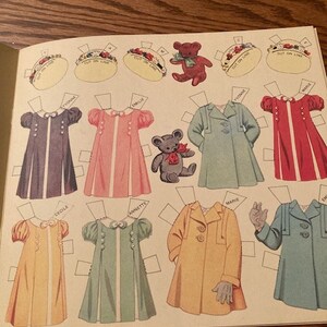 Paper Doll Book , 1984 , Complete ,uncut , DIONNE Quintuplets , Paper ...
