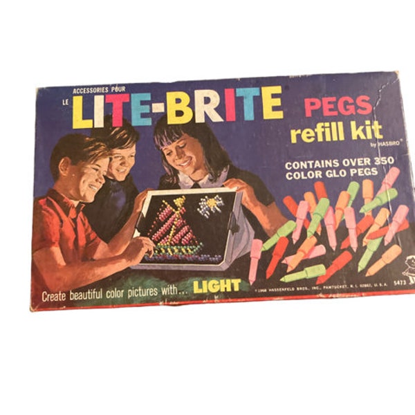 Lite Brite Pegs - Etsy
