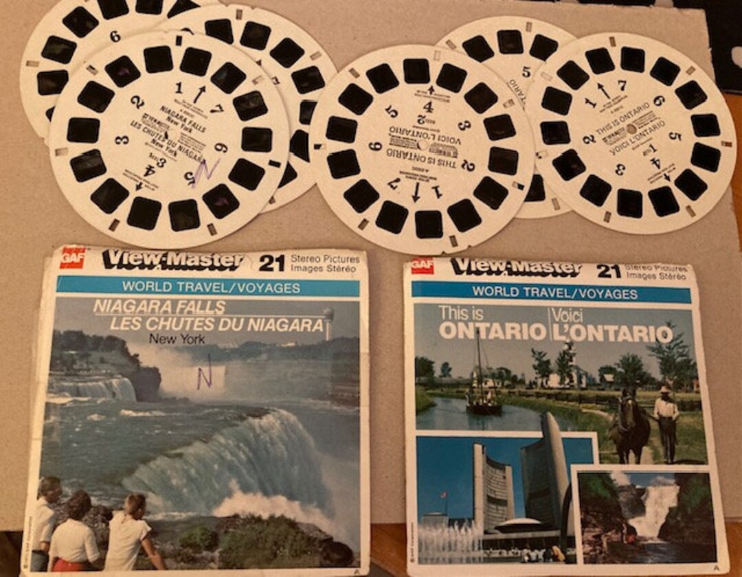 Niagara Falls , Ontario , Canada ,classic Viewmaster, Reel Packet ,gaf ...