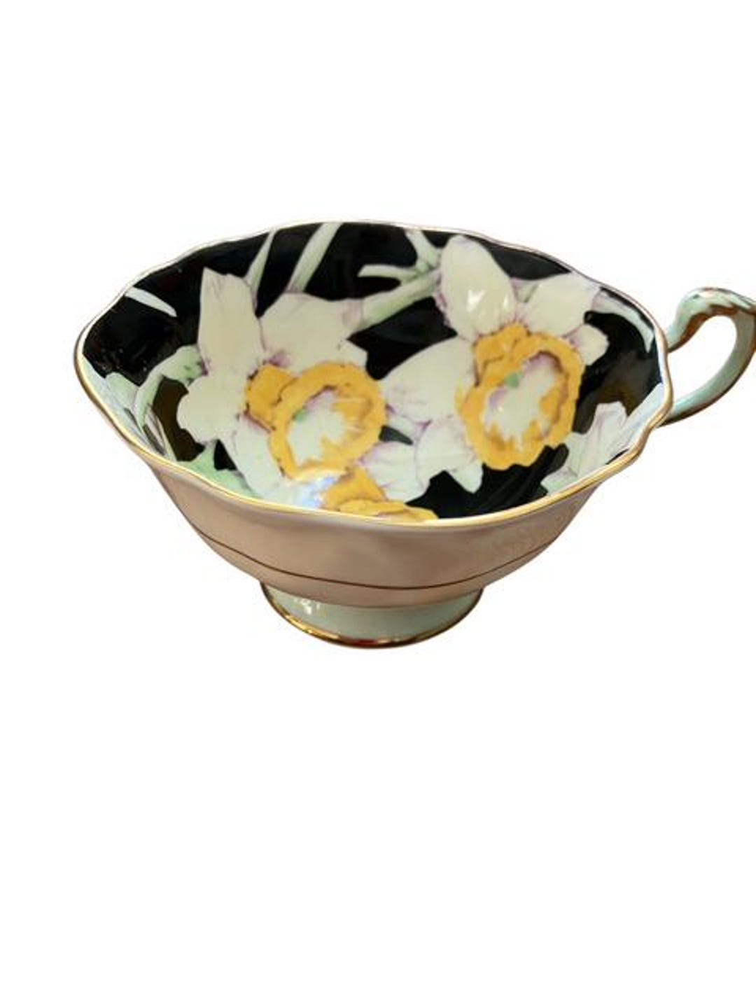 Paragon, Teacup, Teacup Only, NO Saucer, Mint Green, Black, Yellow ...