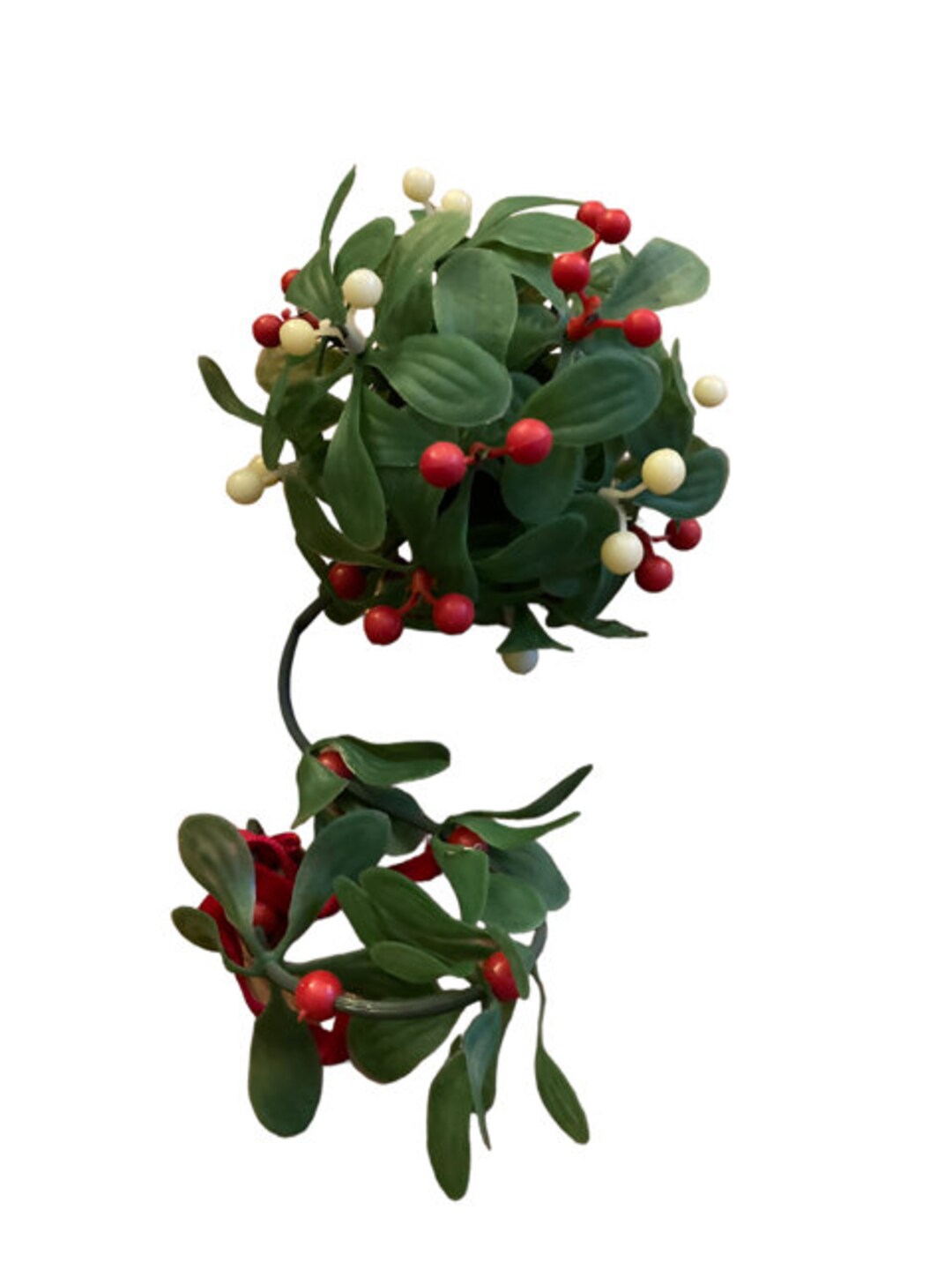 Vintage ,christmas , Christmas Mistletoe , Christmas Decor , Kitschy ...