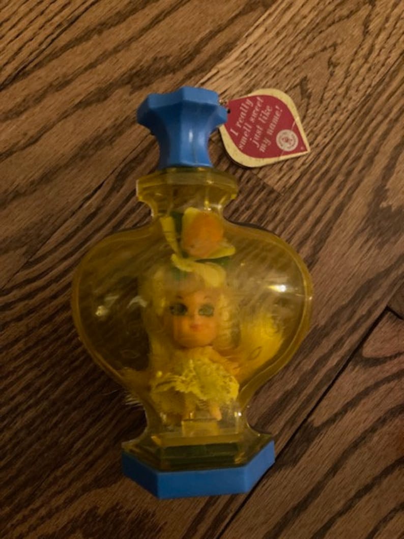 Vintage 1968 Mattel Kiddle Kologne Doll, Honeysuckle Scent With Tag - Etsy