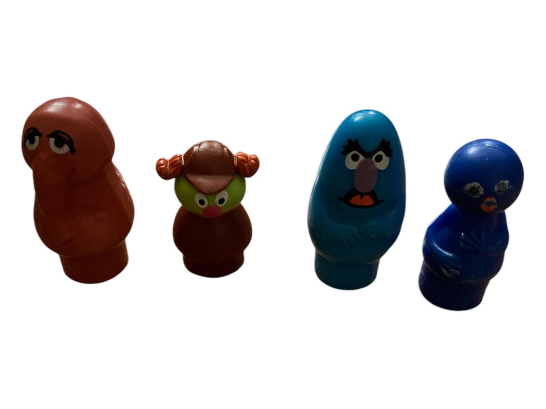 Vintage, Fisher Price, Play Family, Sold Separately, Sesame Street ...