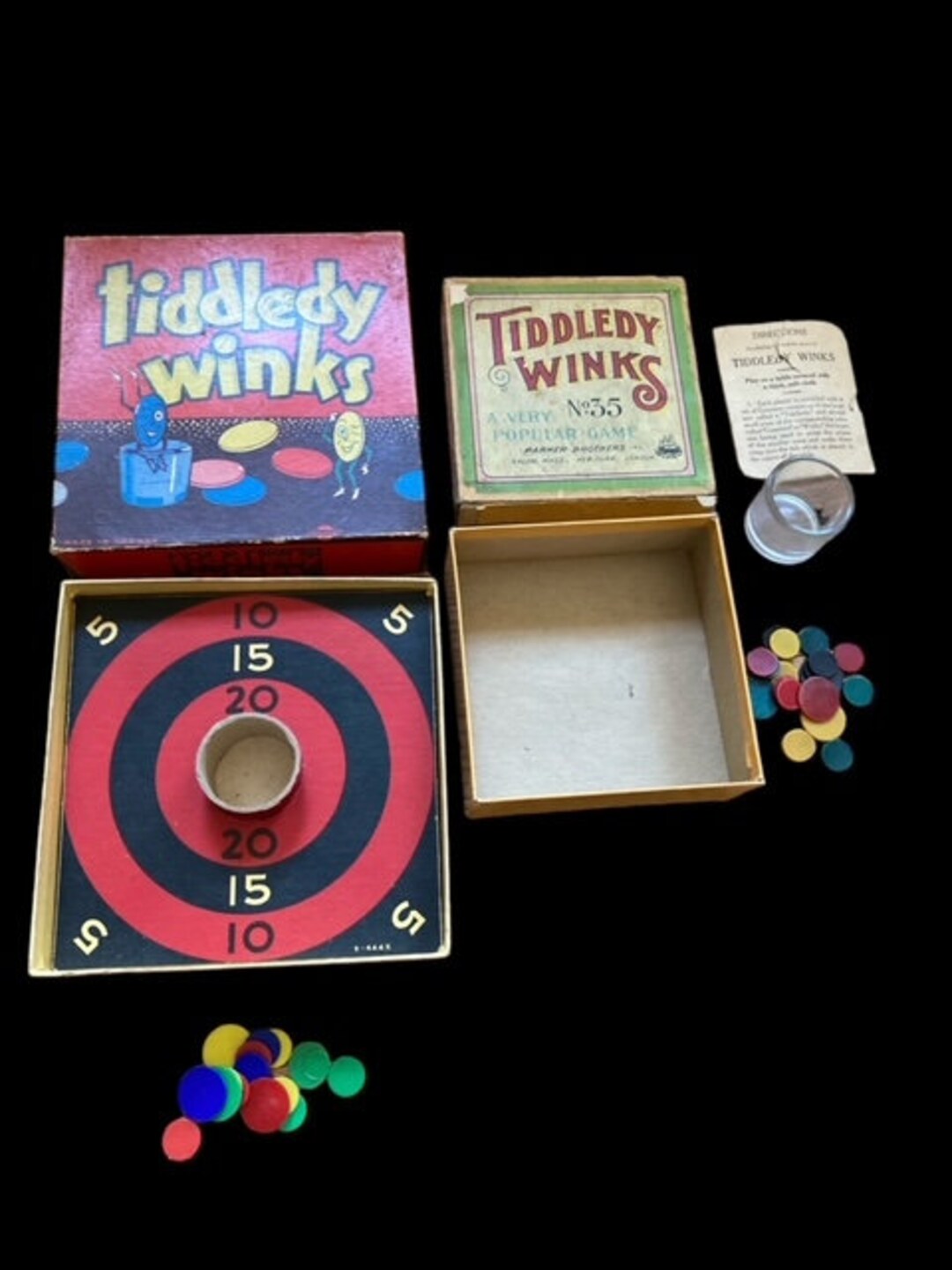 Tiddely Winks , Tiddly Winks Games , Game Boxes , Game Pieces ...