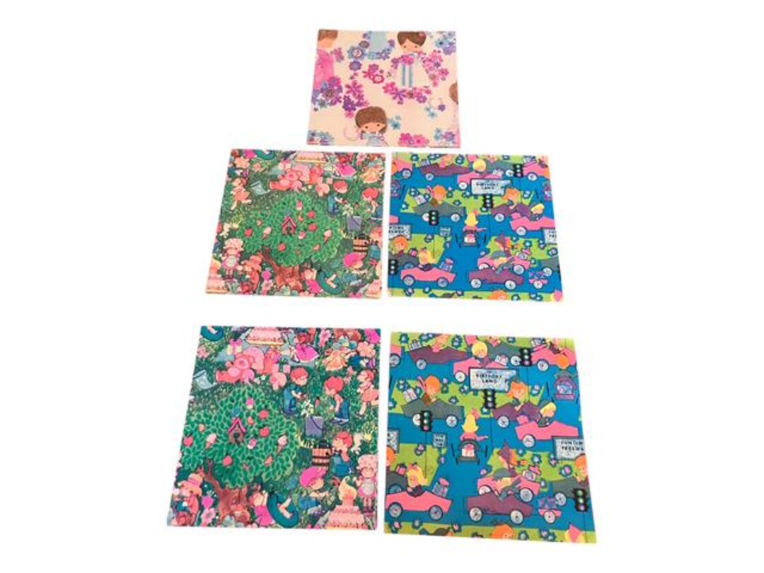 Vintage, Wrapping Paper, Gift Wrap, Paper ,scrapbook, Paper ,variety ...
