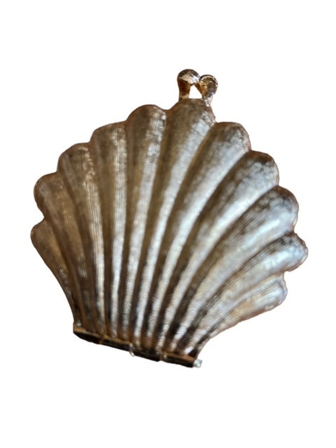 Vintage Solid Perfume Compact Empty Gold Clam Shell Givenchy - Etsy