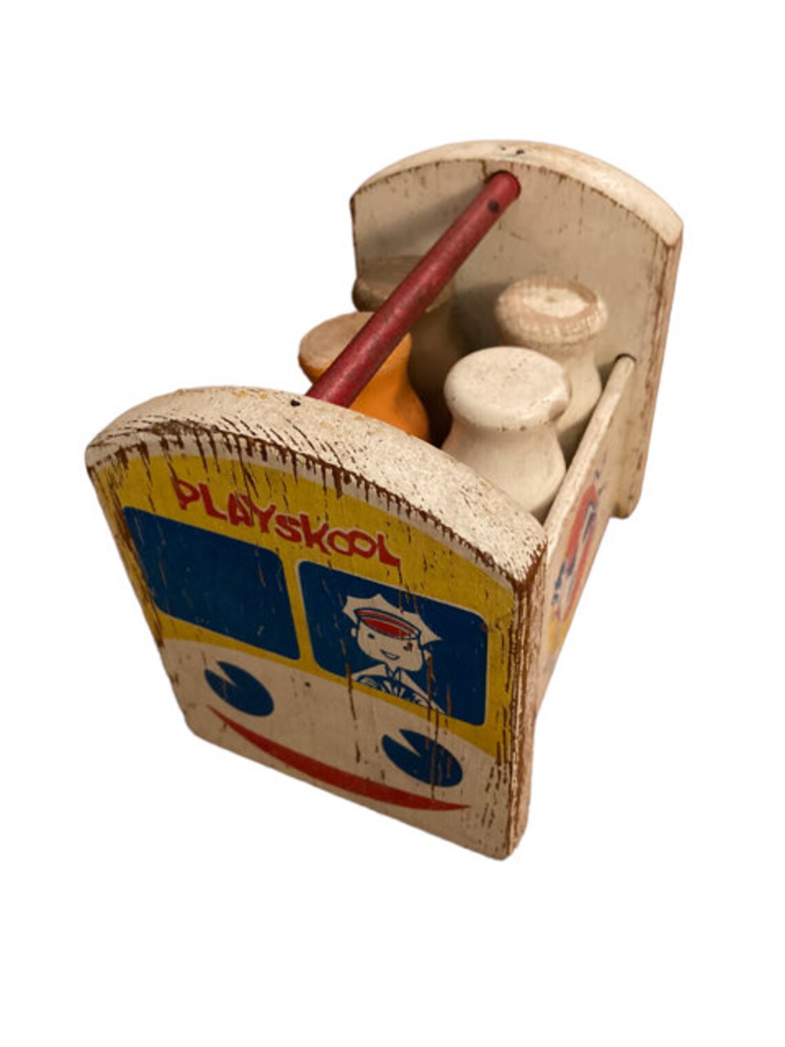Playskool Milk Jugs Milk Bus Milk Carrier Wood - Etsy Canada