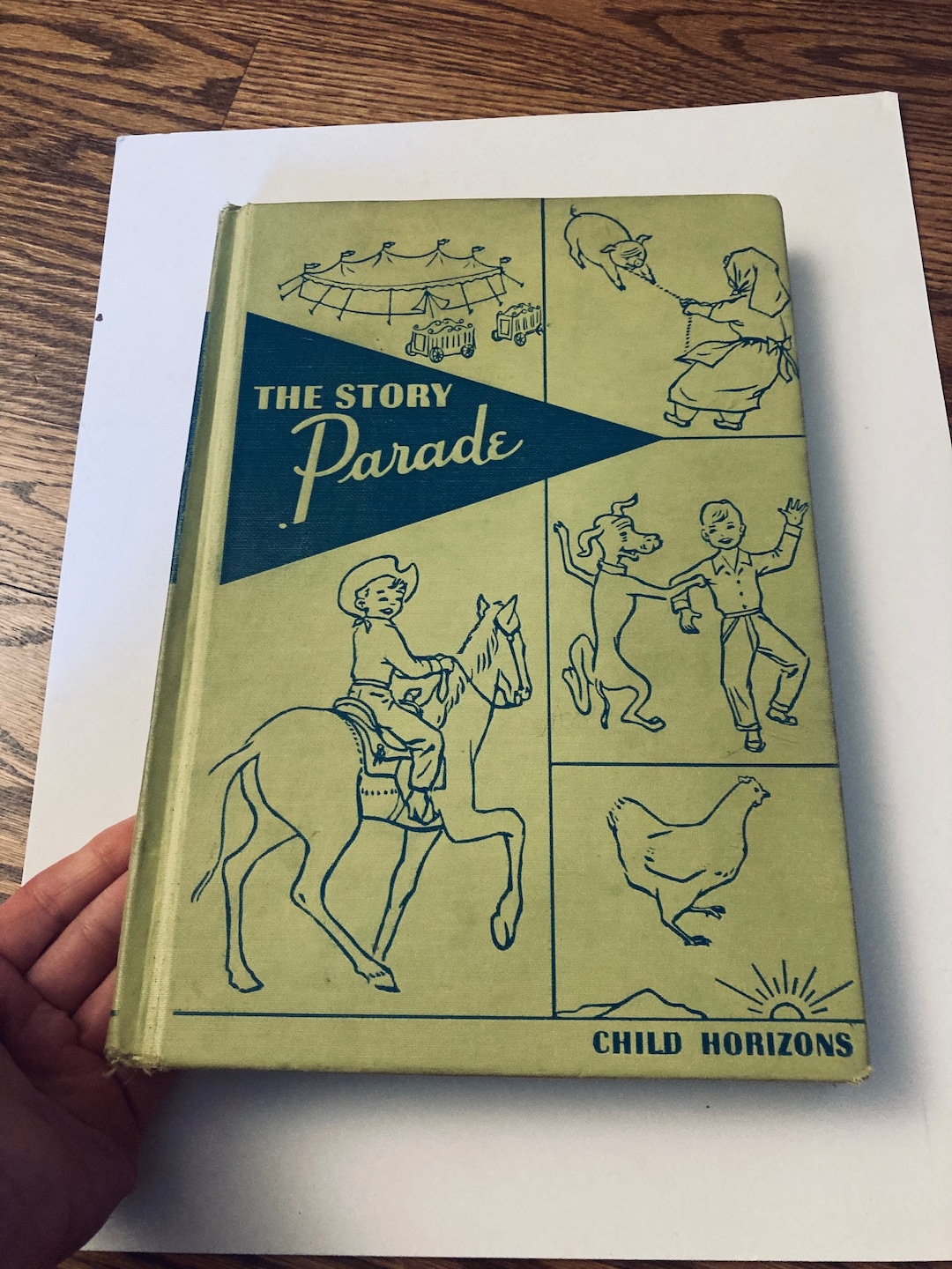 Vintage Reading , Language Arts Book, the Story Parade , 1954 ,child ...