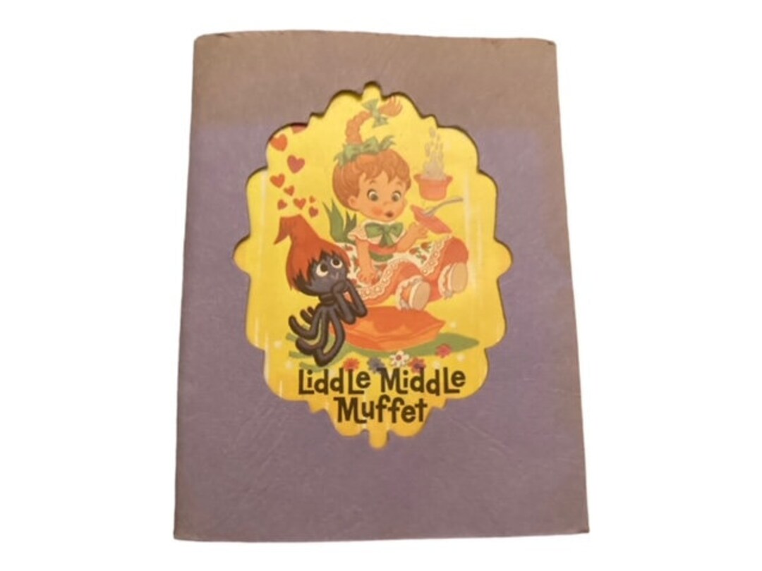 Small Mini Booklet Liddle Kiddle Liddle Middle Muffett Mattel DOLL Book ...