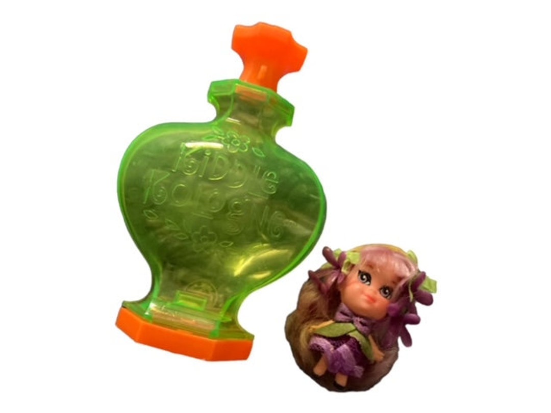 3703 Violet Perfume Bottle Liddle Kiddle With Stand Mattel Doll 1968 ...
