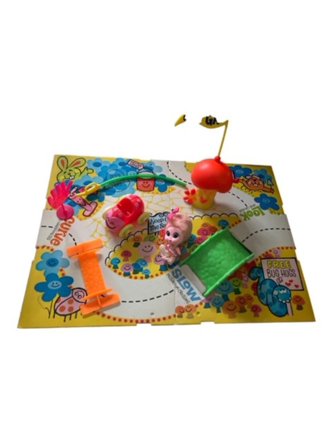 RARE ,mattel ,1969 ,upsy Downsy ,tinkle Pinkle ,complete Set ,w ...