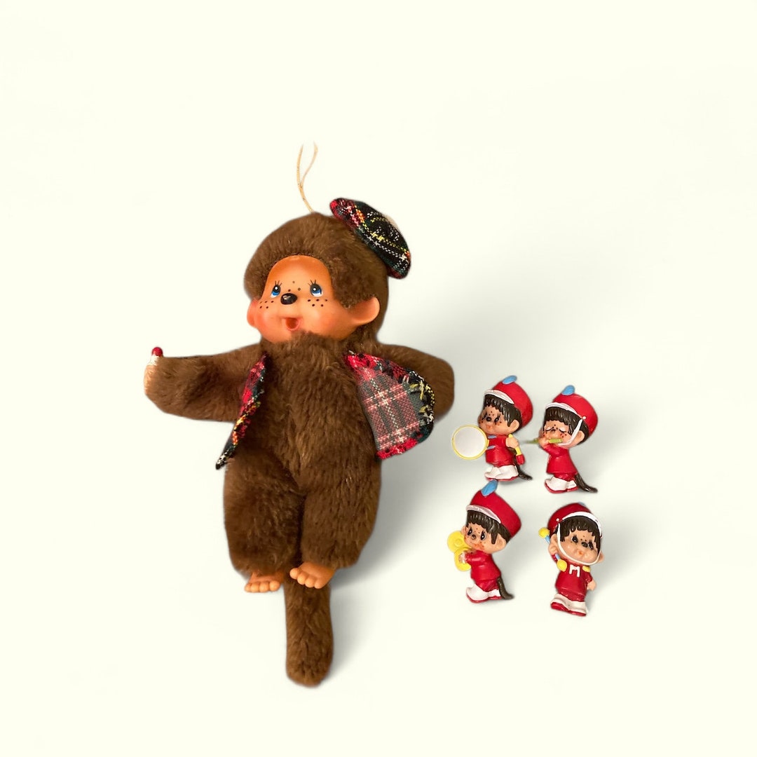 1970s , Monchichi Monkey , Monchichi PVC Fingurines , Monchichi Furry ...