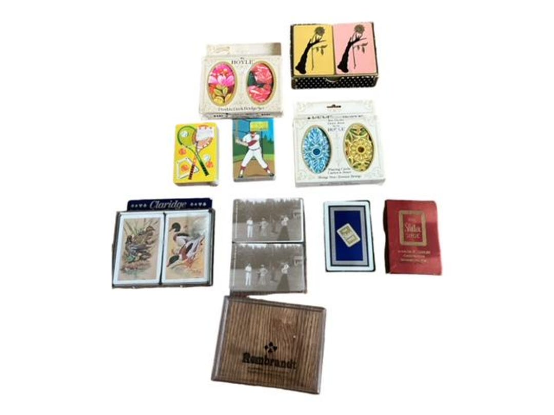 Retro , Vintage , Card Decks , Sold Separately , Floral , Vintage ...