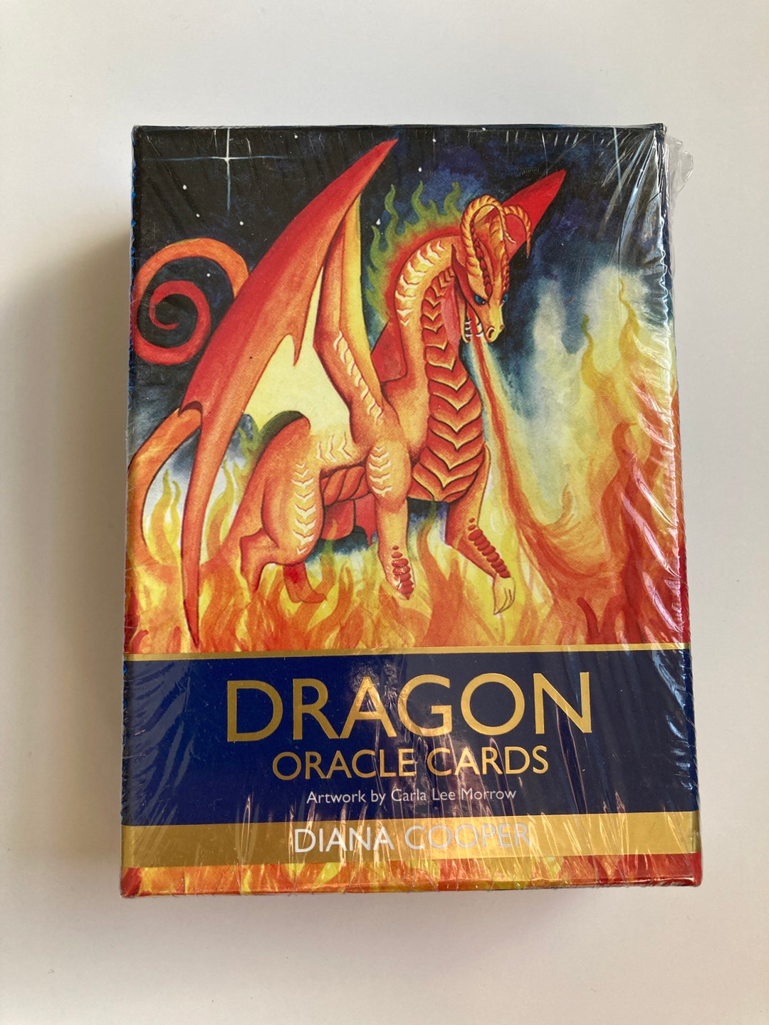 Dragon Oracle Cards , Diana Cooper , Artist Carla Lee Morrow, 44 Card ...