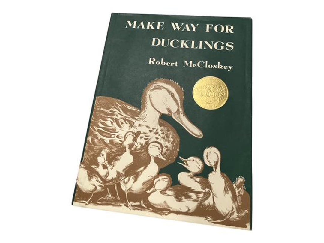 Make Way for Ducklings Vintage Book, Caldecott Winner - Etsy